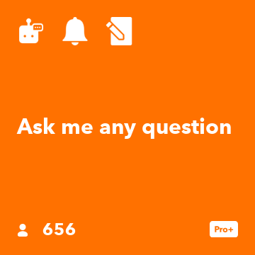 Ask me any question - IFTTT