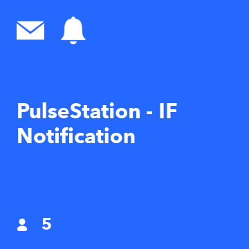 PulseStation - IF Notification - IFTTT